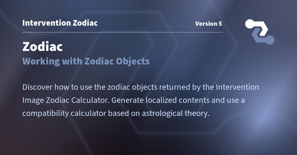 Zodiac | Intervention Zodiac v5 | intervention.io